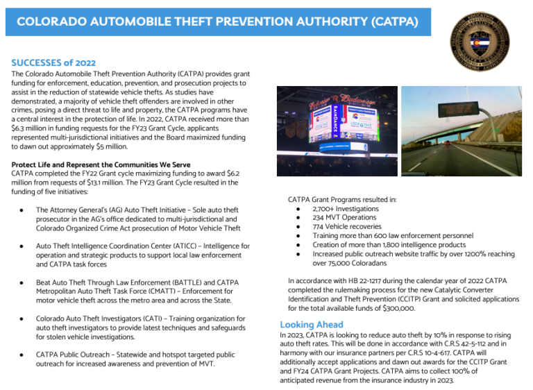 About CATPA - CATPA
